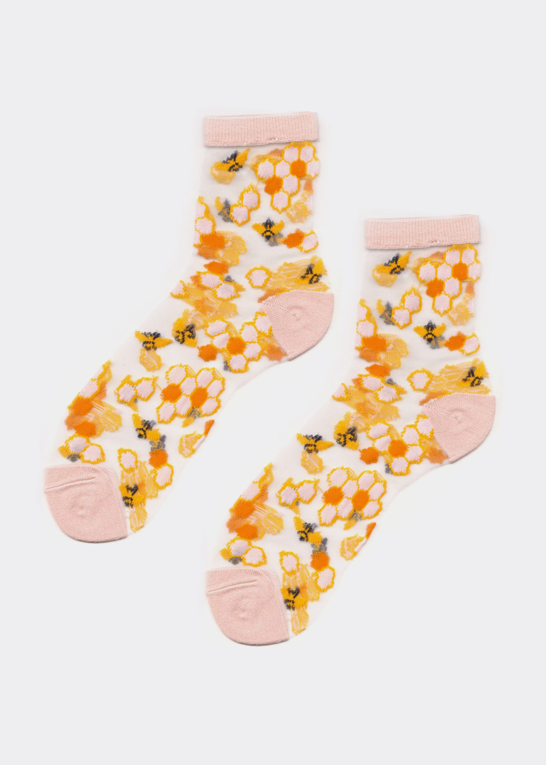 Honey Bee Sheer Socks – Jimmy Buffalo