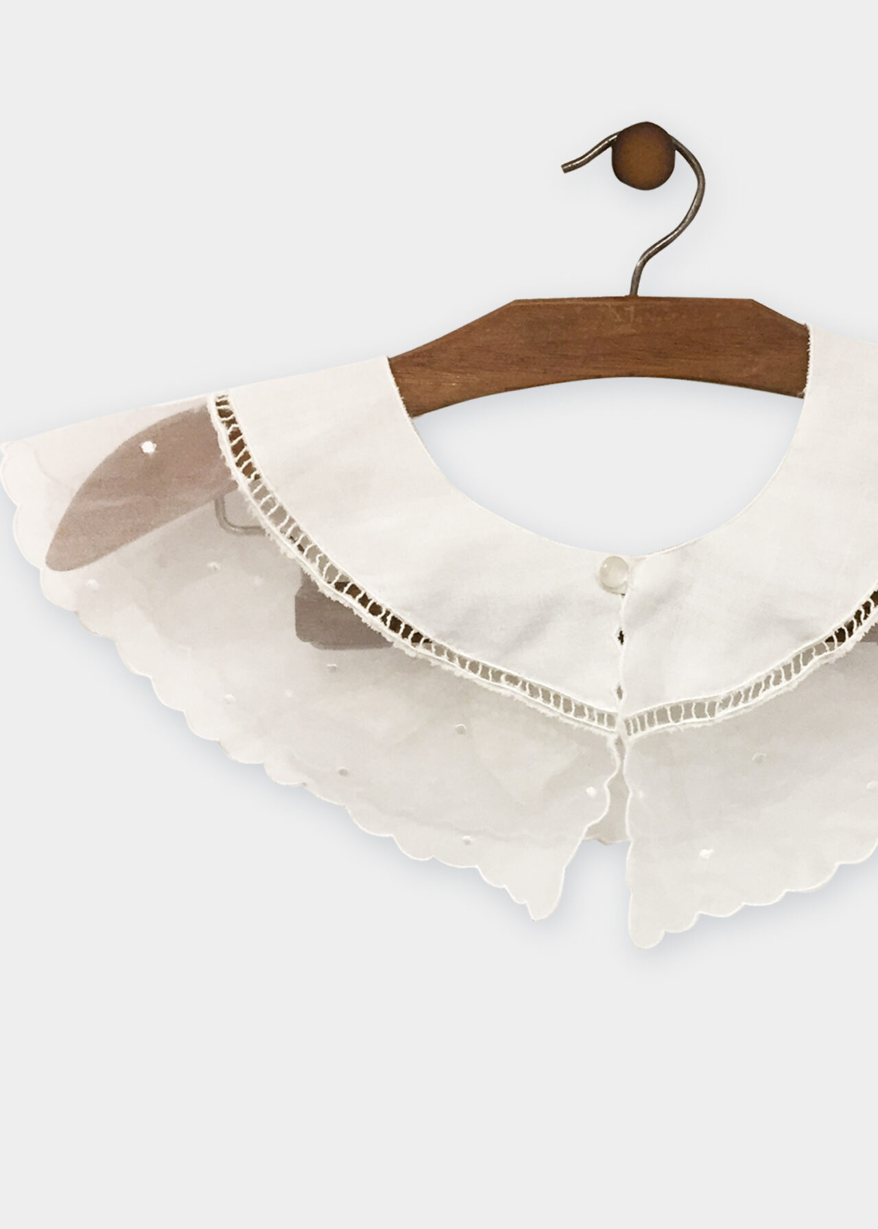 White Vintage Detachable Collar – Jimmy Buffalo