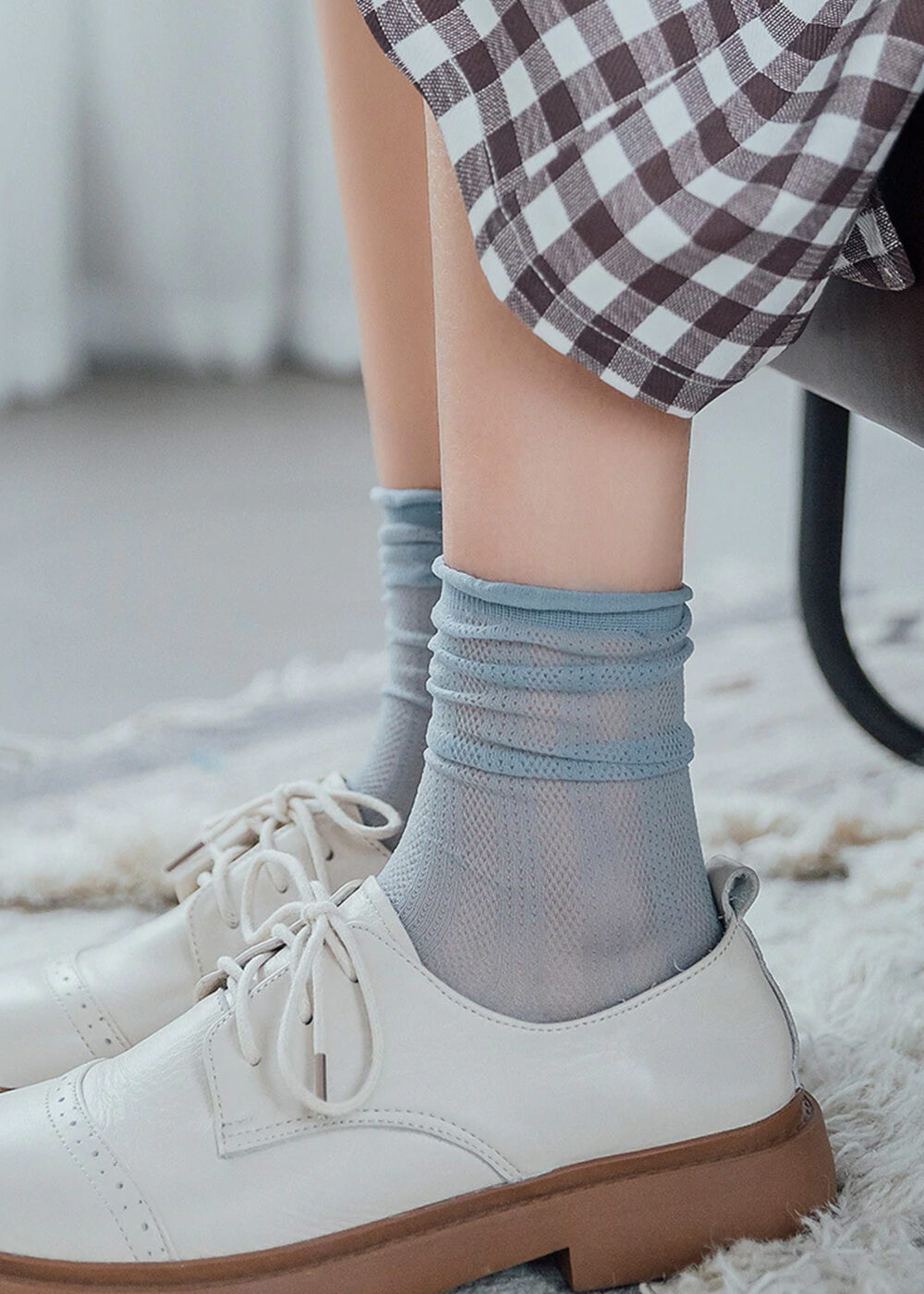 Blue Tube Socks - Jimmy Buffalo